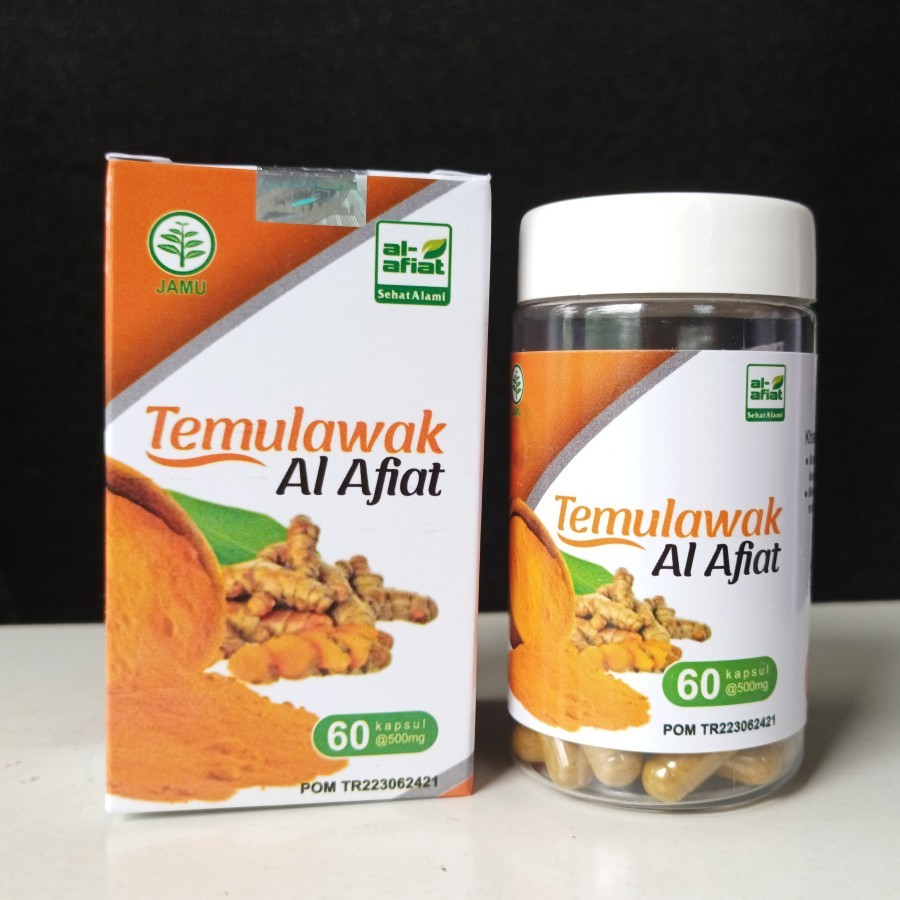 Jual Kapsul Temulawak Curcuma Al Afiat | Shopee Indonesia
