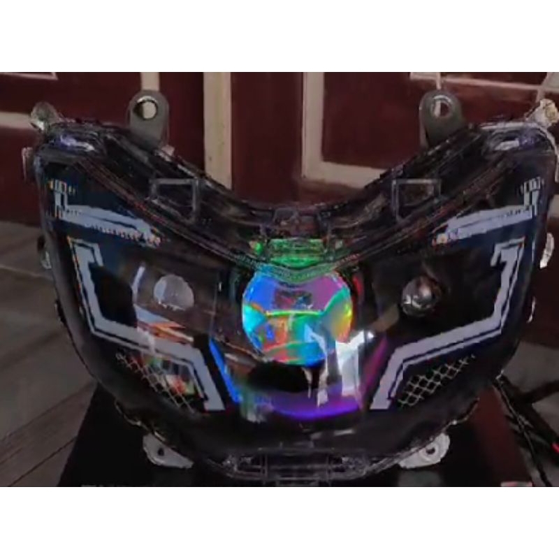 Jual LED frame Nmax old custom lazy RGB bluetooth | Shopee Indonesia
