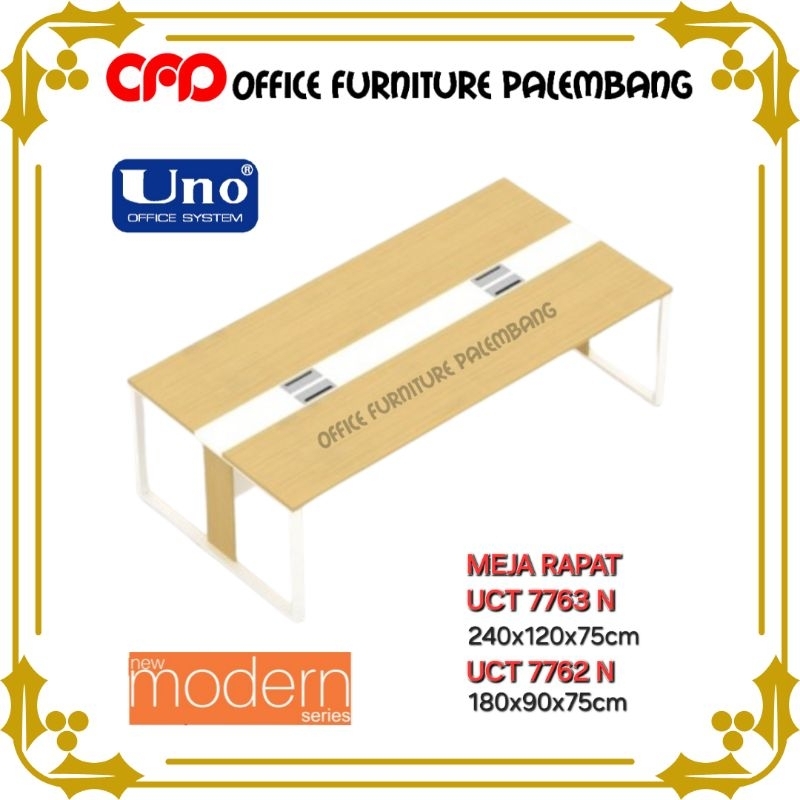 Jual meja kantor UNO UCT 7762N 7763N meja rapat meja meeting meja kerja ...
