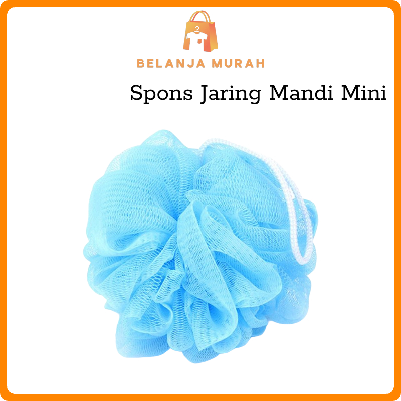 Jual BEM - Spons Mandi Jaring / Alat Gosok Badan Mandi Shower / Shower ...