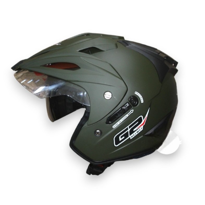 Jual Helm G2 Exterminator I Helm G2 CX Double Visor I Helm G2 2 Visor I ...