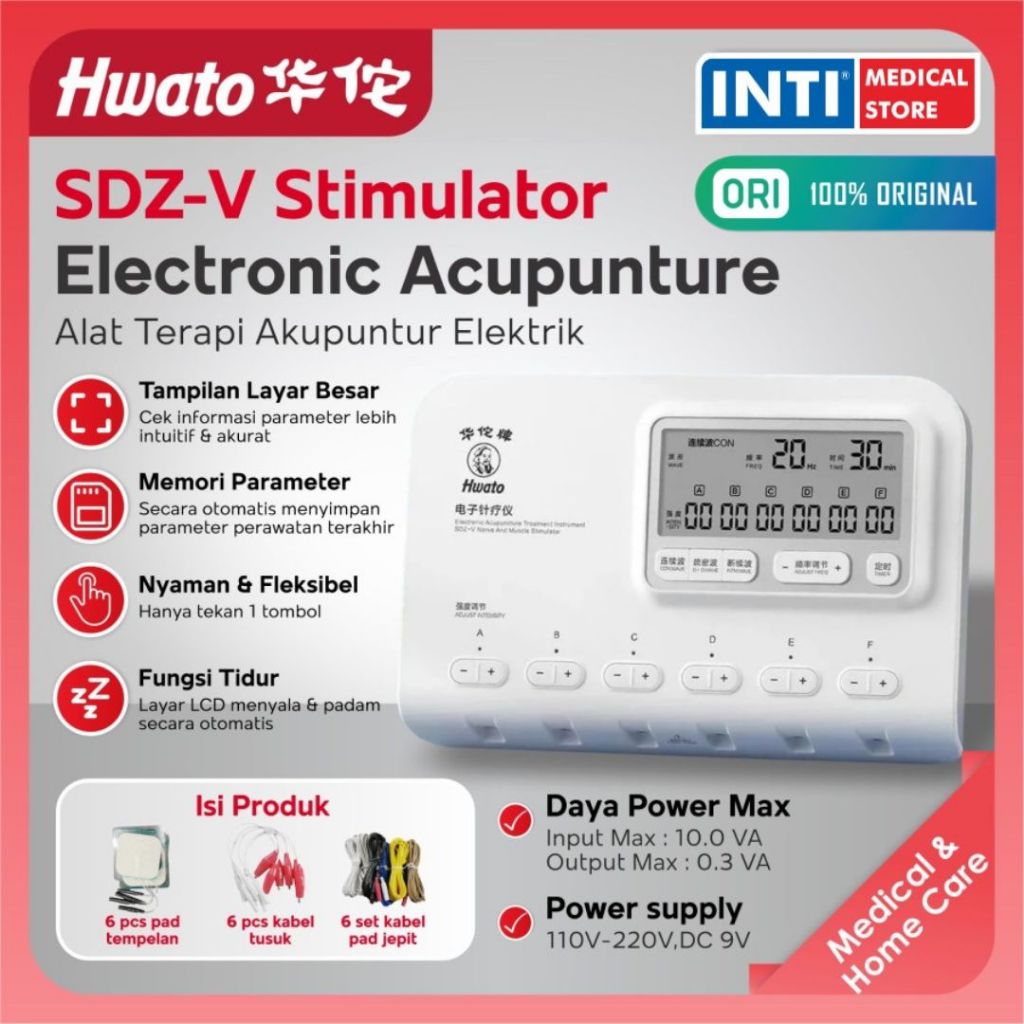 Jual Hwato | Stimulator SDZ III | SDZ 3 New | Alat Akupuntur Listrik Hwato | Shopee Indonesia