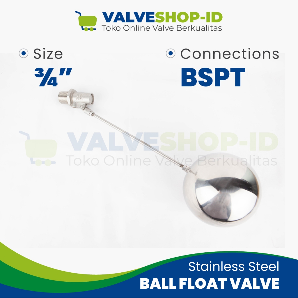 Jual Ball Float Valve 3/4" Inch Stainless | Shopee Indonesia