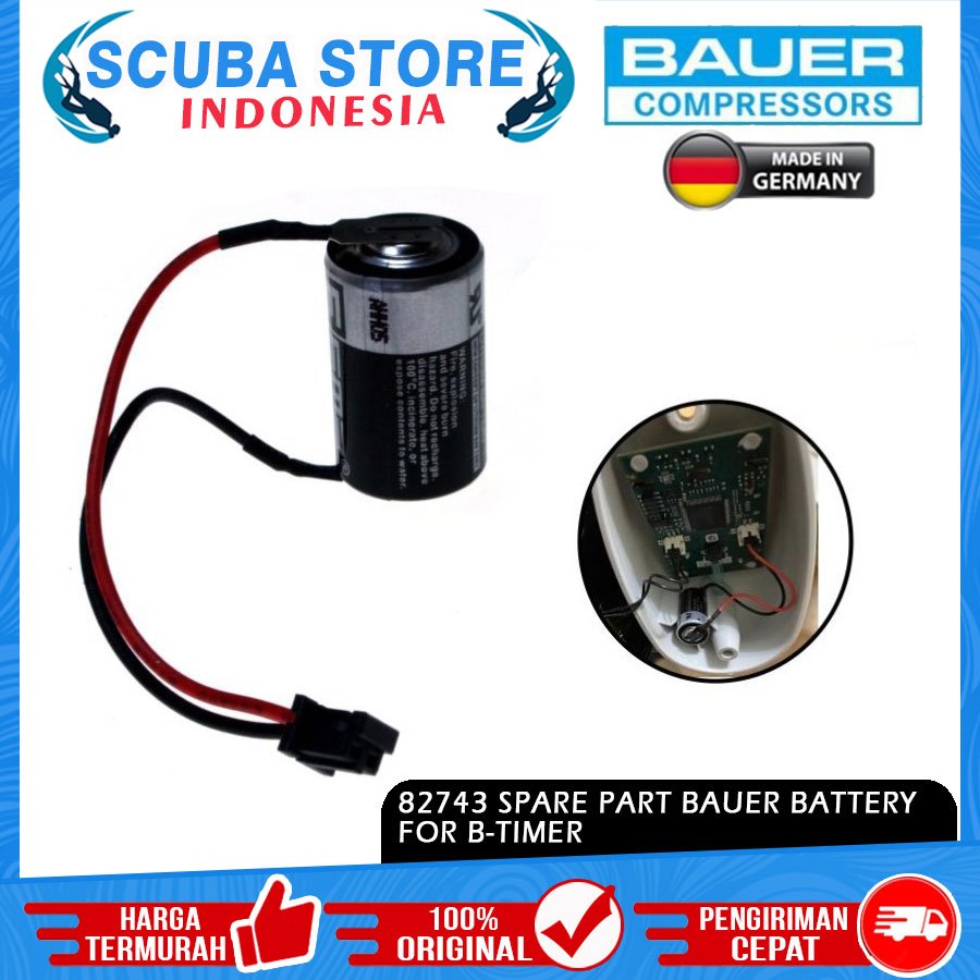 Jual 82743 Spare Part Compressor Bauer Replacement Battery B-Timer ...