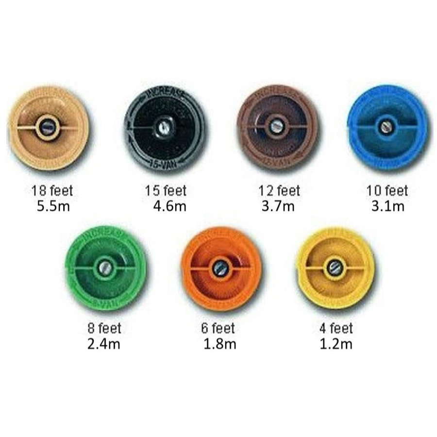 Jual Sprinkler VAN Nozzle Variable Arc Nozzle merk Rain Bird USA, utk ...