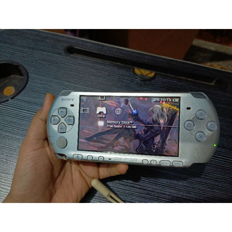 Jual PSP 3001 cfw warna grey | Shopee Indonesia