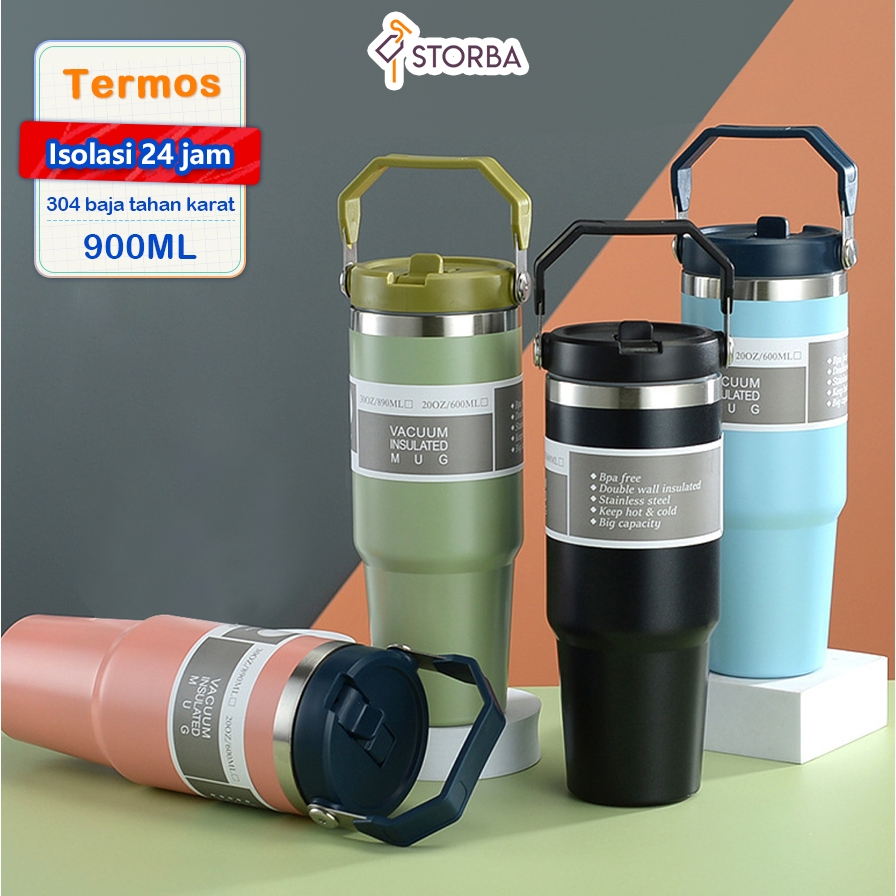 Jual Botol Minum Sport Termos Tumbler botol minum termos tahan dingin ...