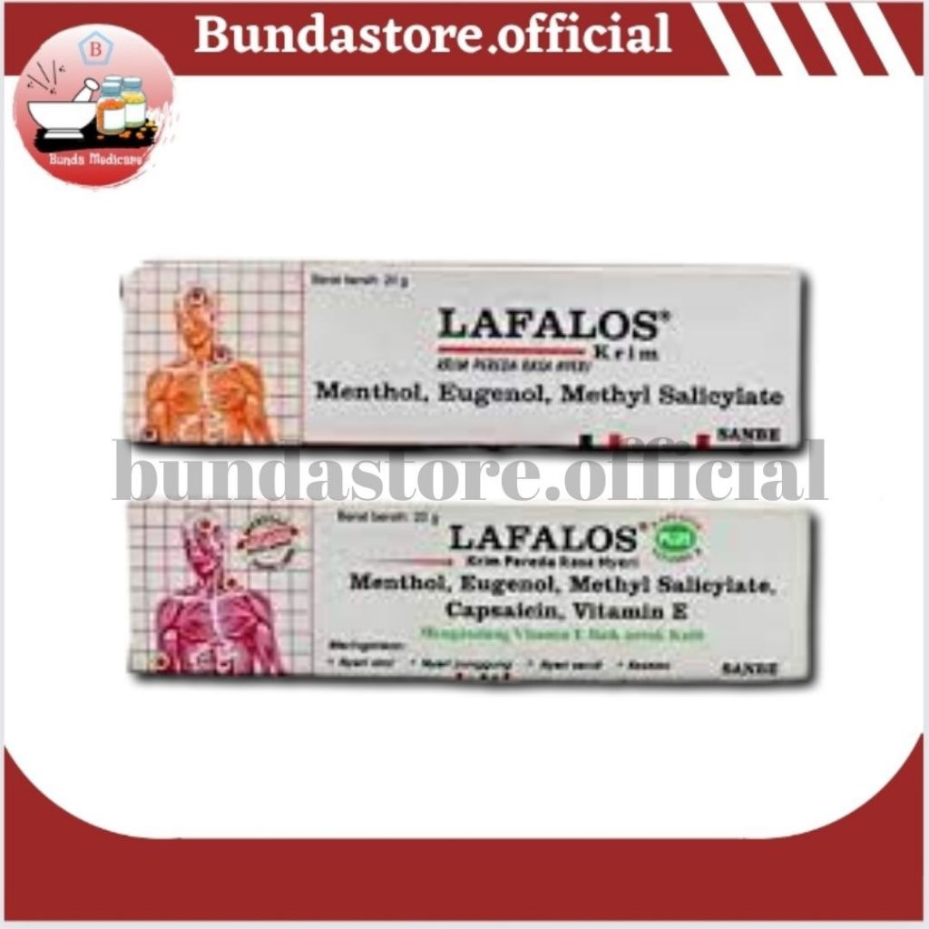 Jual LAFALOS - Lafalos Cream 20 g - Lafalos Plus Cream 2. g - Nyeri ...
