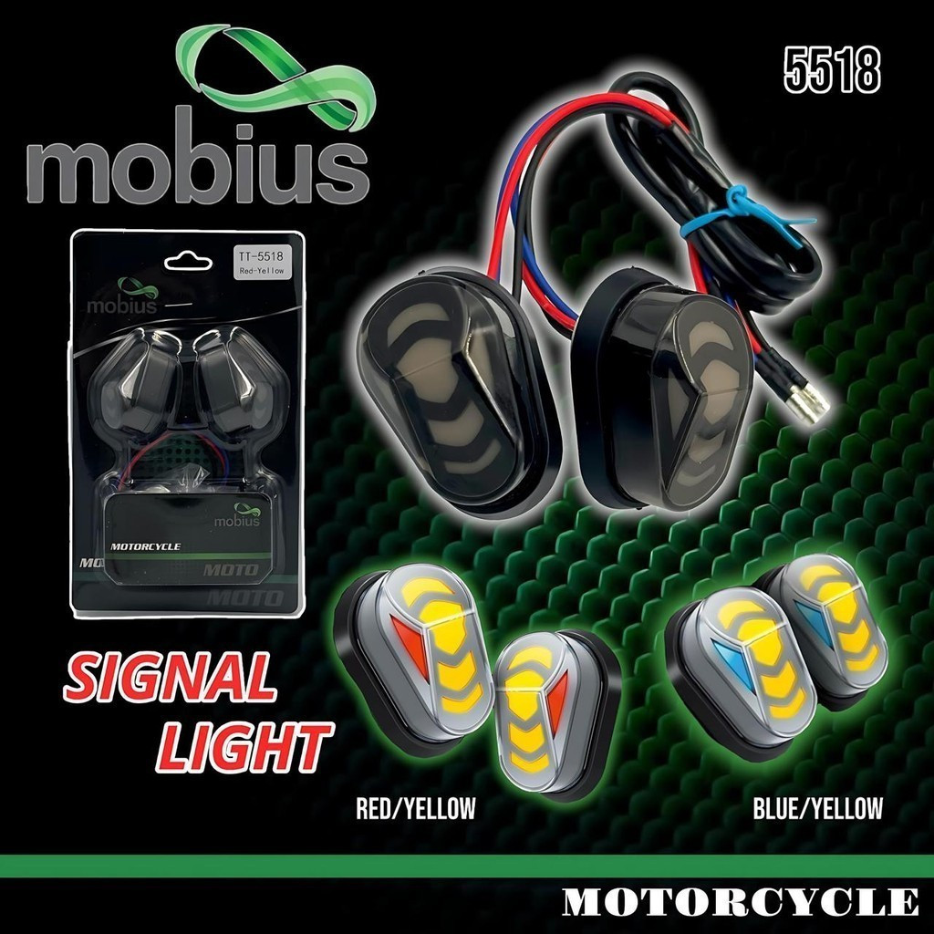 Jual Lampu Sen Tempel Oval MOBIUS Lampu Sein Fering LED Mini R15 CBR GSX Ninja Universal Custom ...