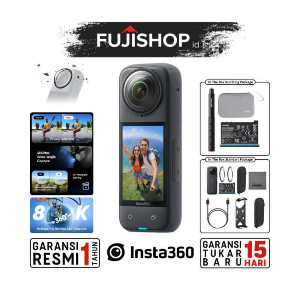 Jual Insta360 X4 Action Cam Insta 360 One X4 Garansi Resmi | Shopee Indonesia