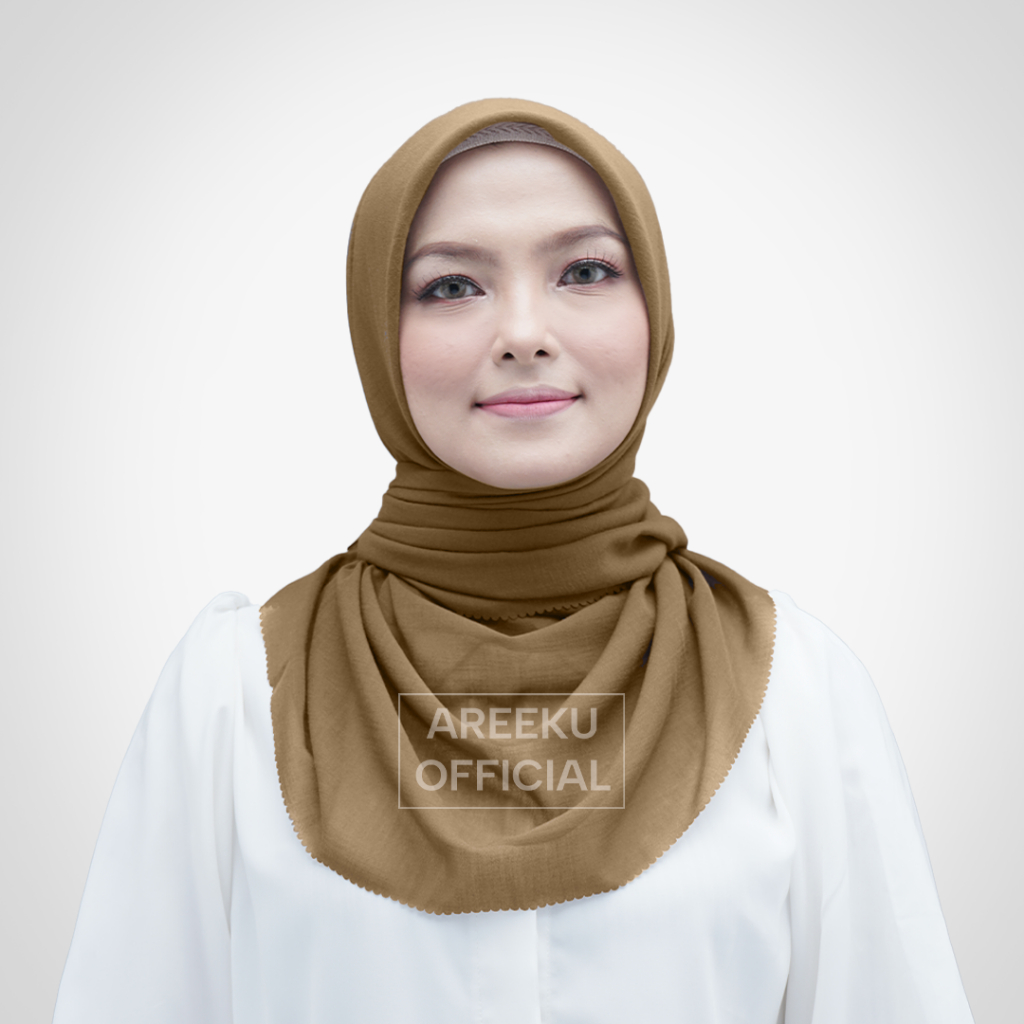 Jual Zabya Hijab - Alia Beige and Cream Series ( Hijab Segiempat ...