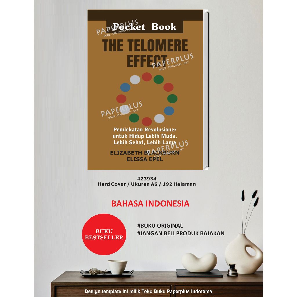 Jual The Telomere Effect by Elizabeth Blackburn & Elissa Epel / Resensi Buku Inspirasi / HC ...