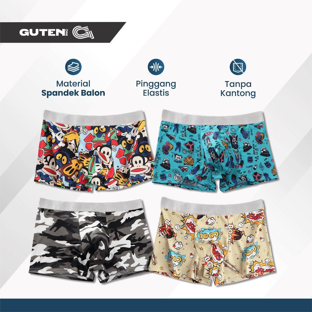 Jual Guten Inc Big Size Xl dan XXL Celana Underwear Pria Ukuran Besar ...