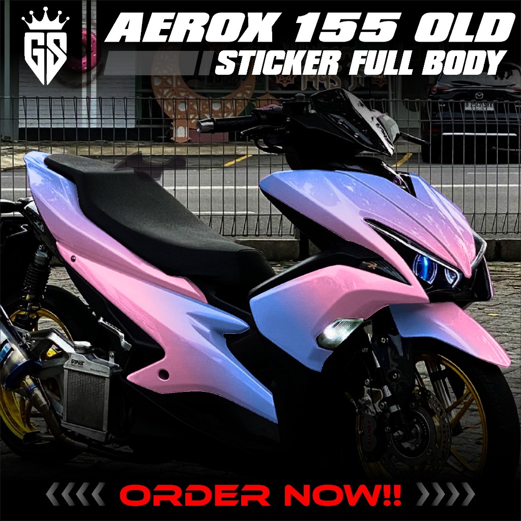 Jual Decal Aerox 155 old full body gradasi terbaru - Sticker variasi ...