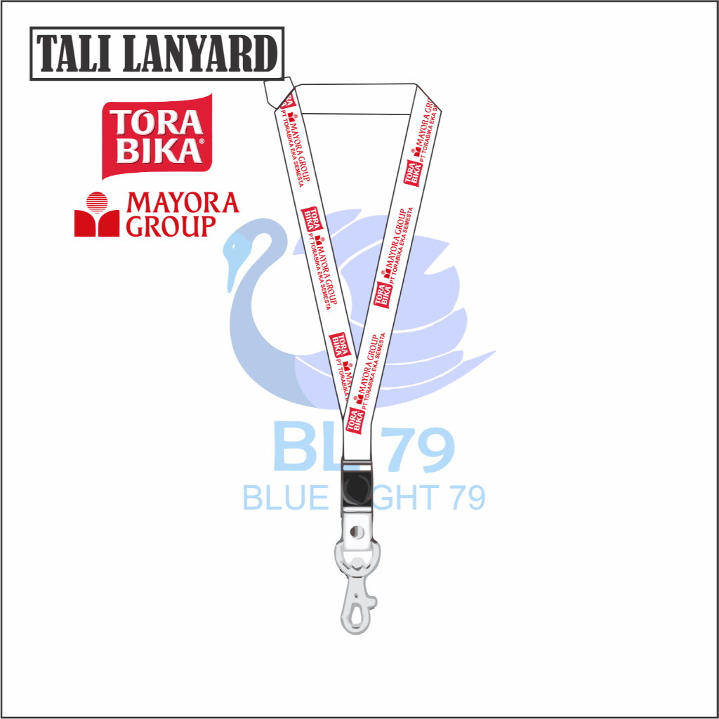 Jual TALI LANYARD MAYORA TORABIKA LOGO - TALI ID CARD KOPI TORABIKA PT ...