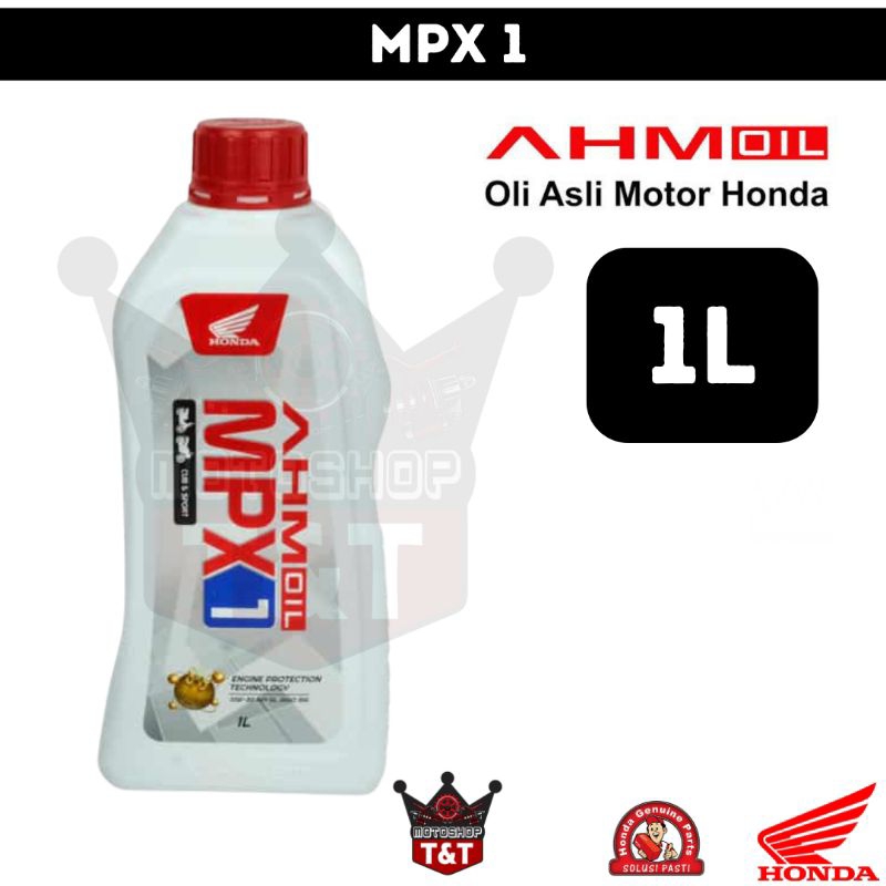 Jual Oli MPX 2 | MPX 1 | SPX 2 Motor Matic Metik Bebek HONDA AHM MPX2 ...
