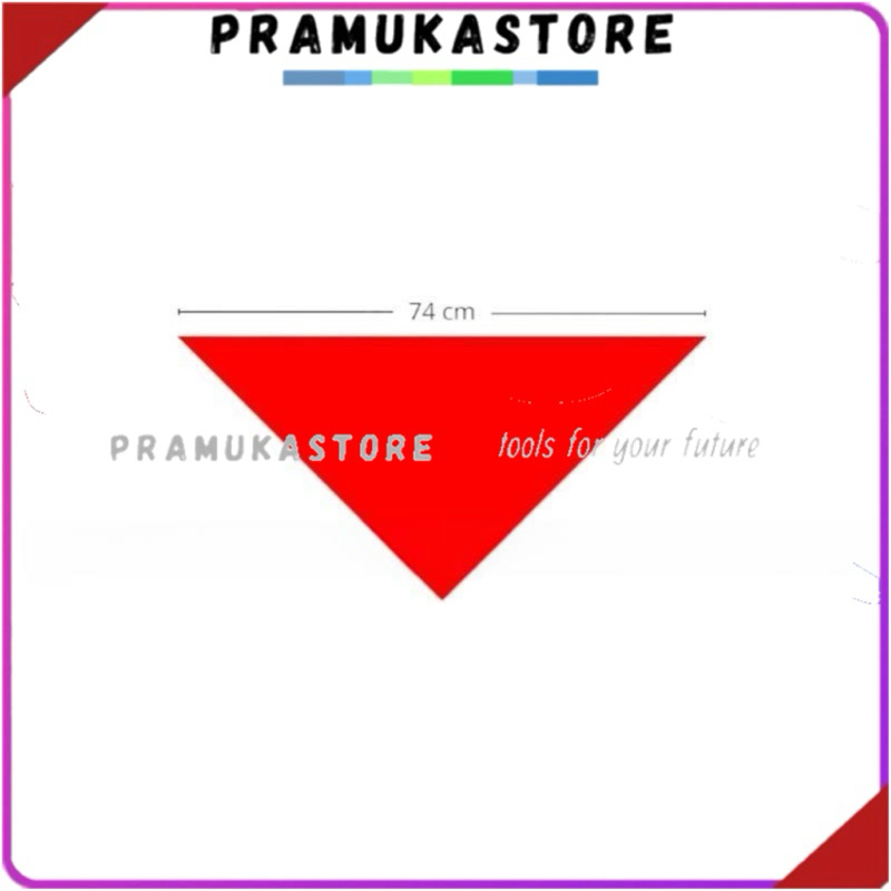 Jual Slayer Pramuka segitiga polos | slayer Pramuka merah | slayer ...