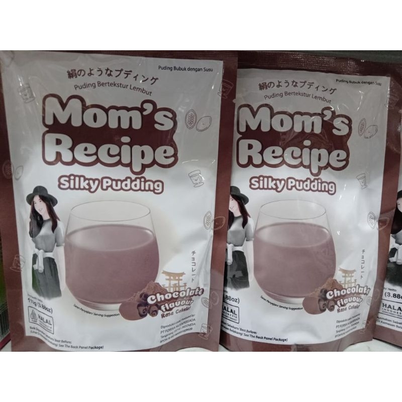 Jual SILKY PUDDING MOM'S RASA COKLAT 110GR | Shopee Indonesia