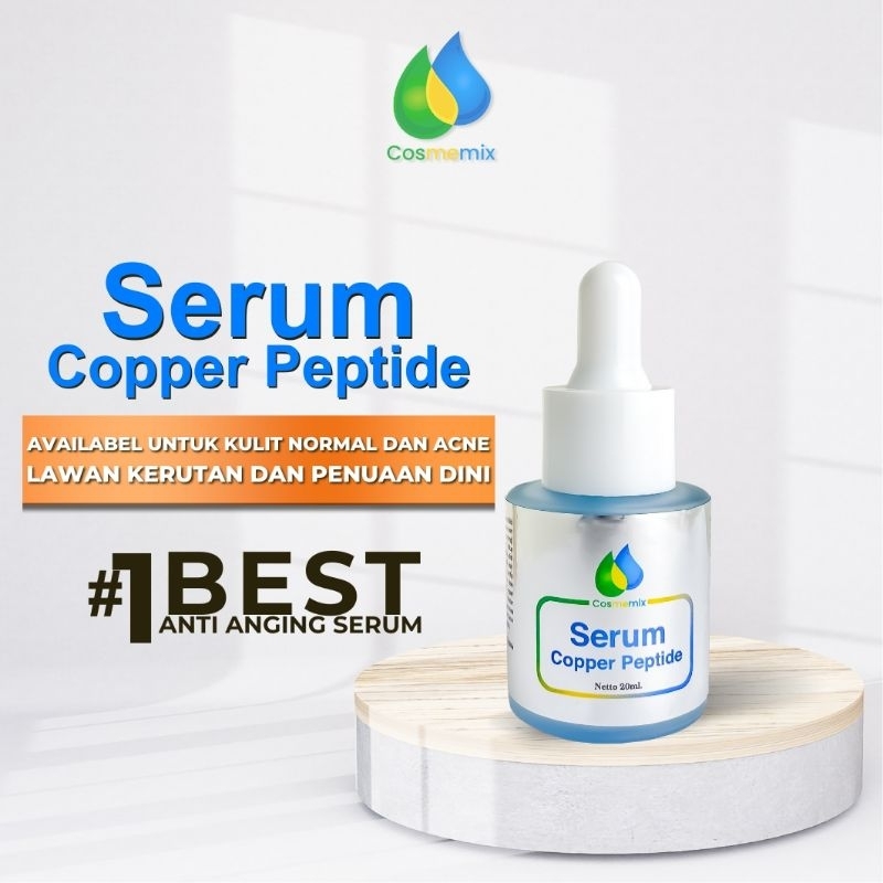 Jual ‼️BPOM (20ml) SERUM COPPER PEPTIDE 3% STRONG ANTI ANGING | Shopee ...