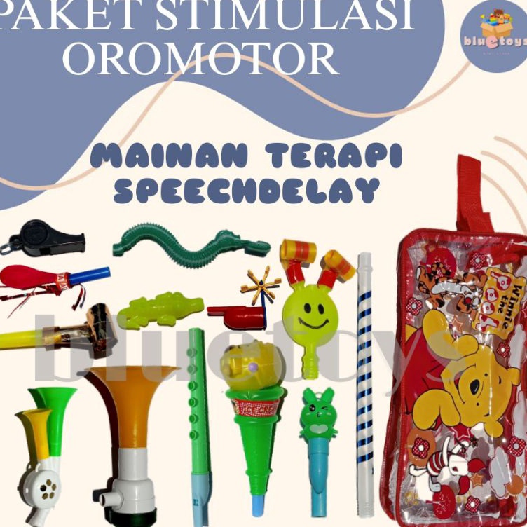 Jual BLUETOYS PAKET 12 PCS ALAT TIUP ALAT TERAPI WICARASTIMULASI ...