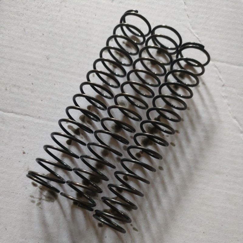 Jual spring tekan baja 1.5 mm x od 18 mm x panjang 100 mm | Shopee ...