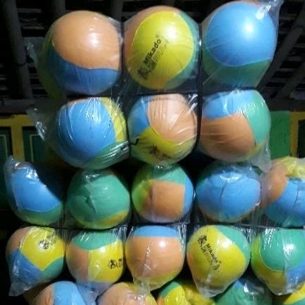 Jual Bola Voli Bola Plastik Lapis Spons (6 pcs) | Shopee Indonesia