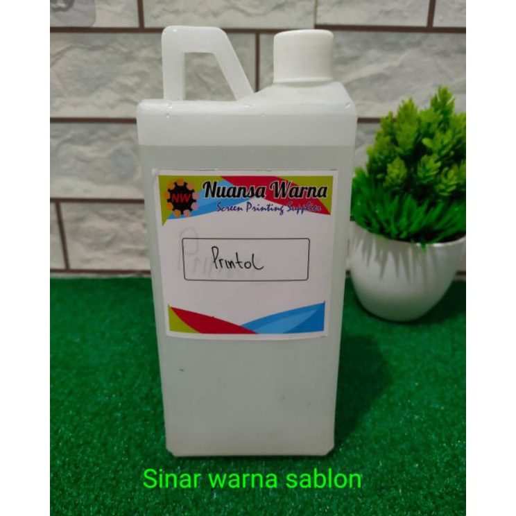 Jual Printol pengencer cat rubber sablon 1kg | Shopee Indonesia