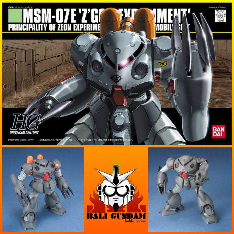 Jual HG 1/144 MSM-07E ZGOK EXPERIMENT Bali Gundam Hobby Corner Bandai ...