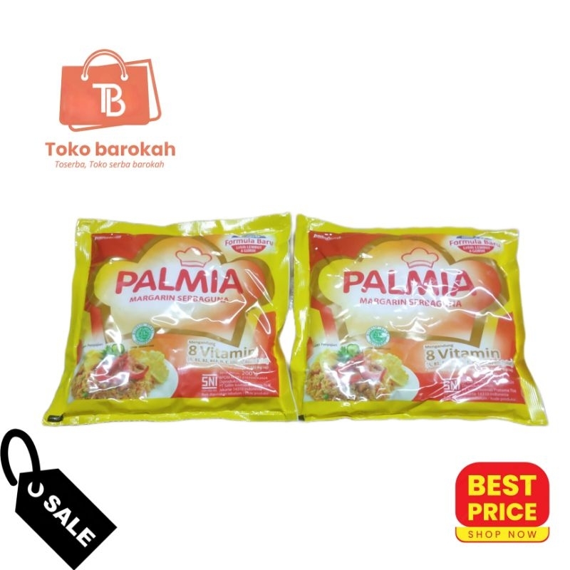 Jual Palmia Margarine Serbaguna 200 gram | Shopee Indonesia