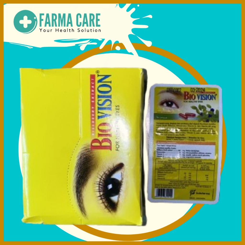 Jual BIOVISION CAP ISI 10 CAPSUL | Shopee Indonesia