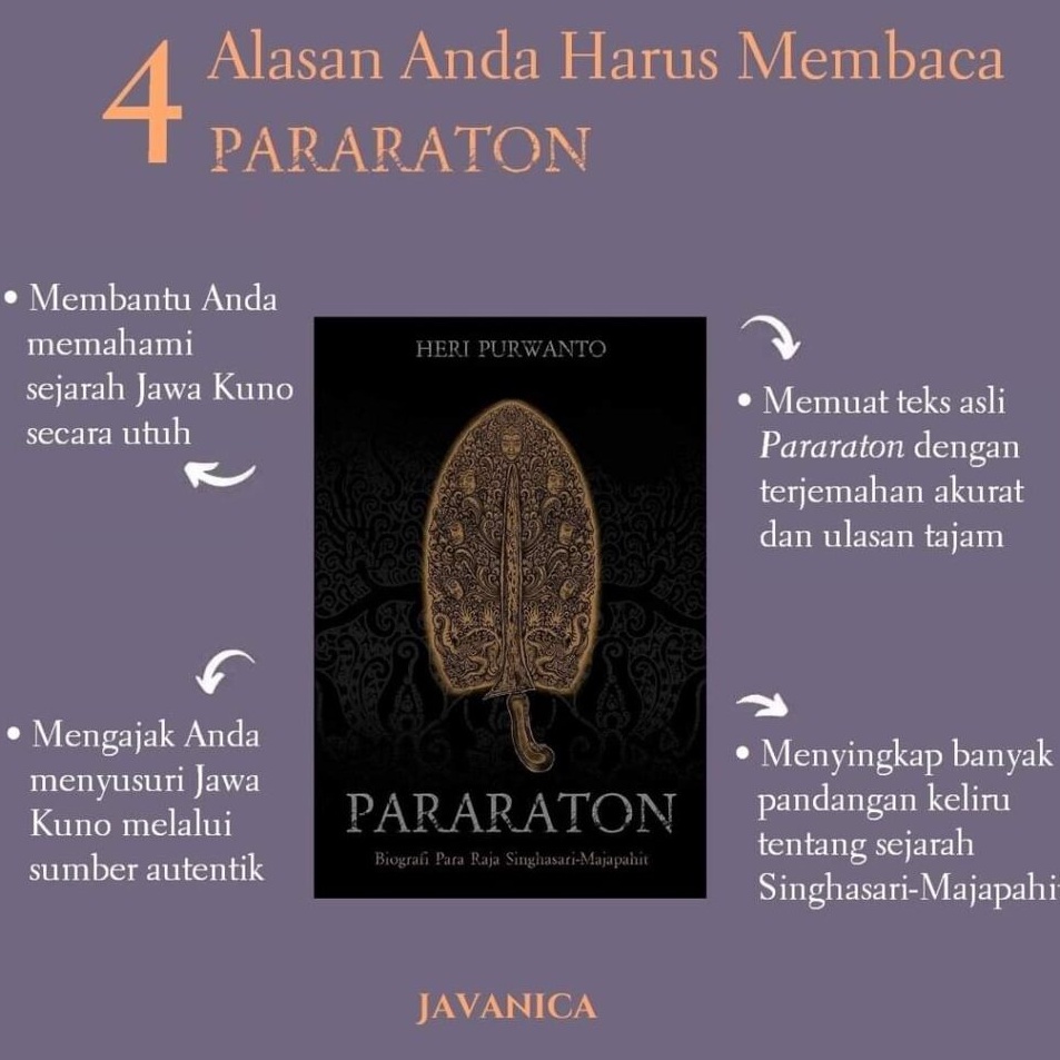 Jual Teknologi Terkini BUKU KITAB PARARATON Biografi Para Raja ...