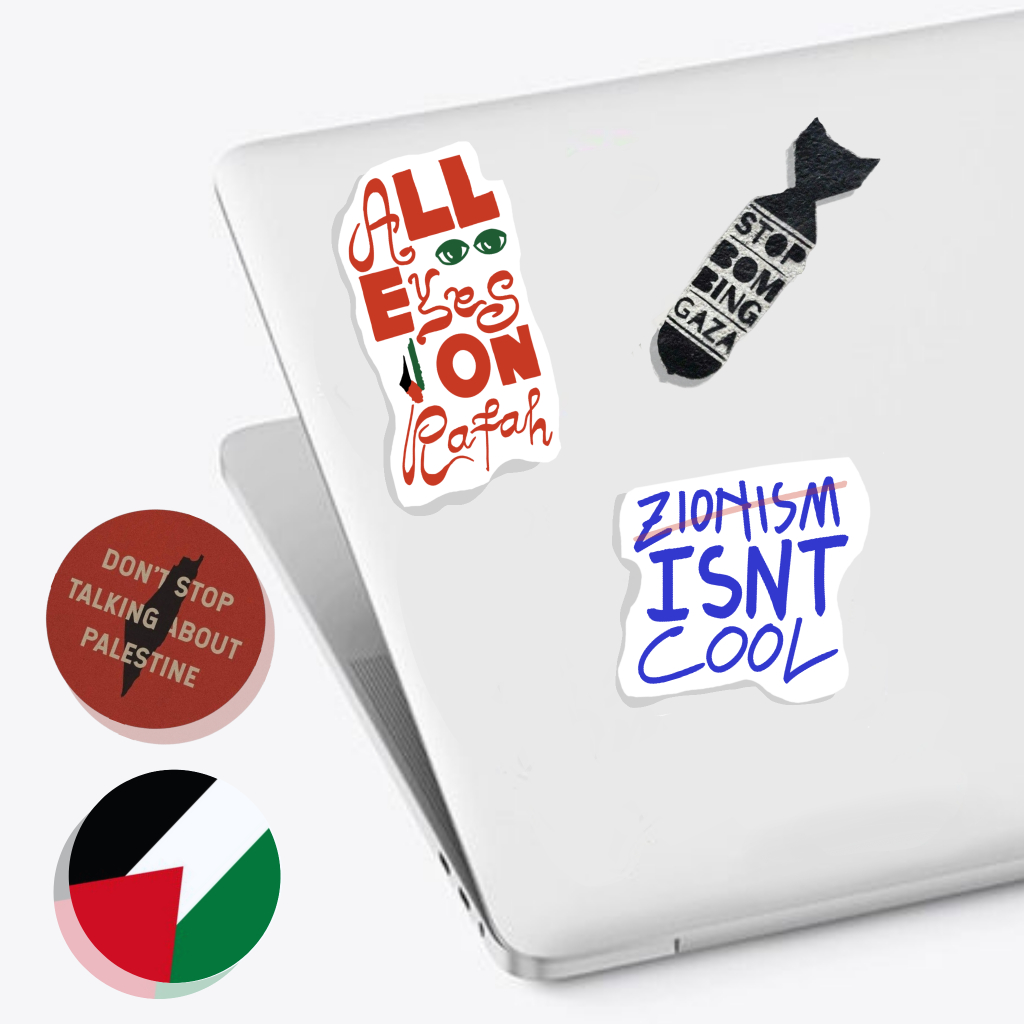 Jual FREE PALESTINE sticker pin button all eyes on rafah gaza | Shopee ...