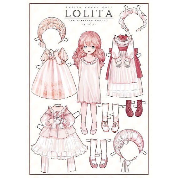 Jual Paper Doll Lolita Baju Bajuan Bongkar Pasang | Shopee Indonesia