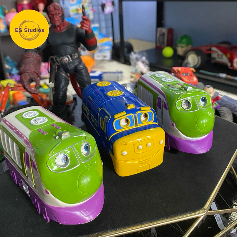 Jual Kereta Chuggington Ludorum ori Tomy Pullback Train Preloved ...
