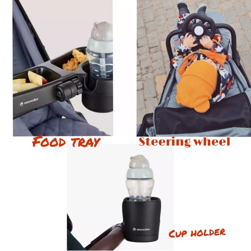 Jual Easywalker FOOD TRAY / pelengkap stroller anak / Easywalker BUGGY GO Accessories / CUP ...