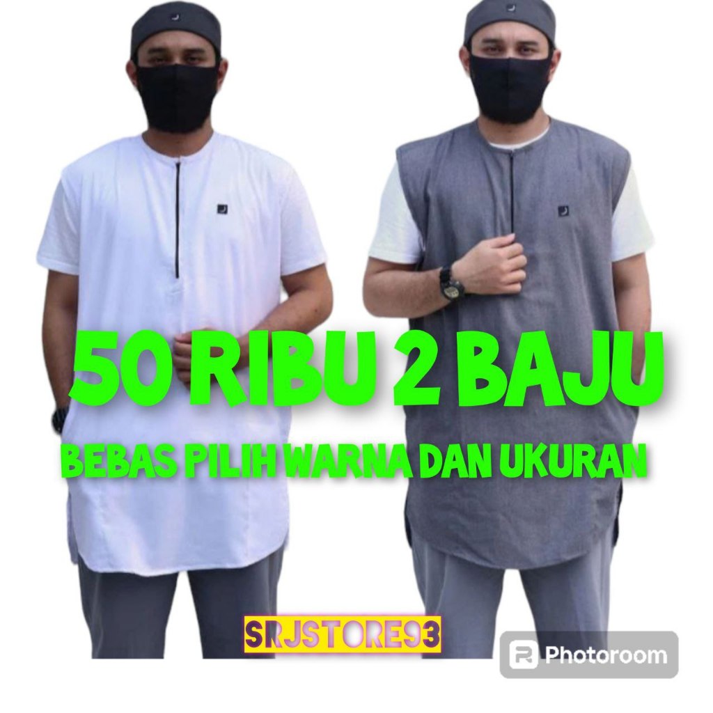 Jual 50 RIBU DAPAT 2 ROMPI SOLAT BAHAN FULL KATUN ADEM DAN NYAMAN ...