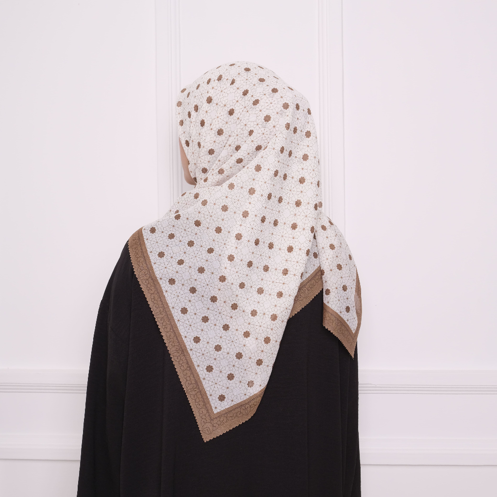 Jual ASPUT - Hijab Motif Segi Empat | Shopee Indonesia