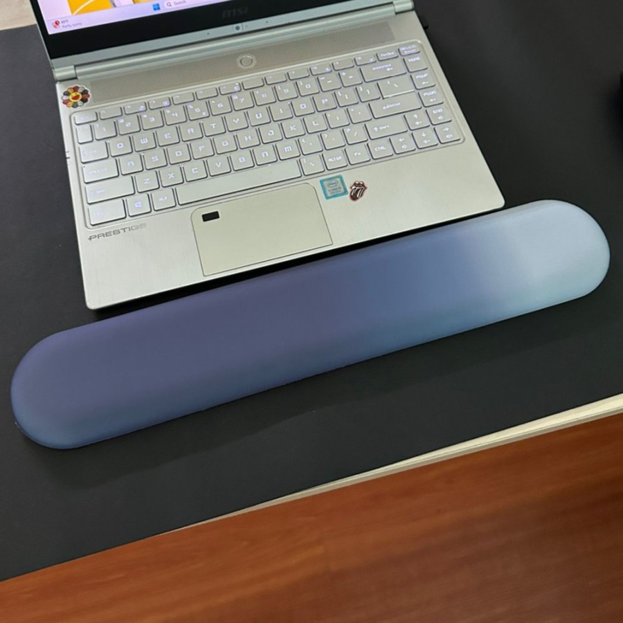 Jual Arm Rest Memory Foam Bantal Keyboard Wrist Rest Bantalan Mouse Pad ...