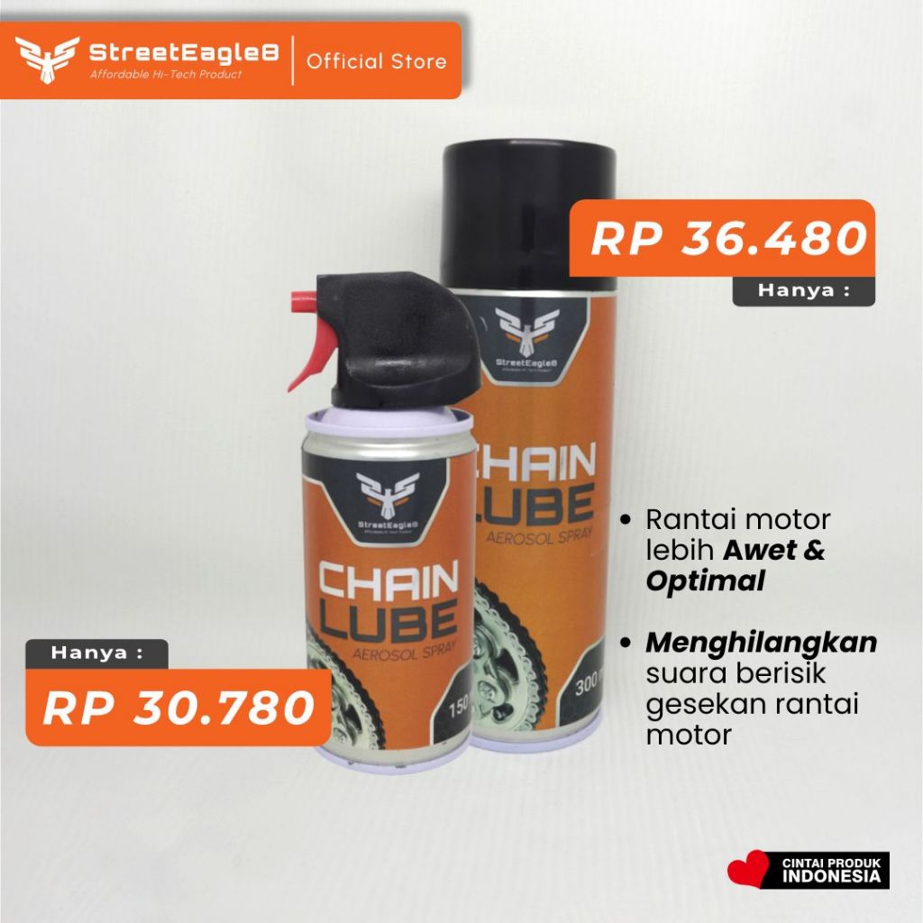 Jual OLI RANTAI/PELUMAS RANTAI / PEMBERSIH RANTAI MOTOR MOBIL / CHAIN ...