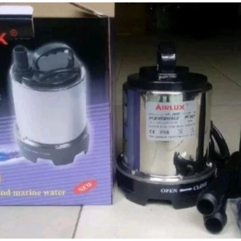 Jual Pompa Celup Airlux Kolam Ikan Magnet Driven Sp-3200 | Shopee Indonesia