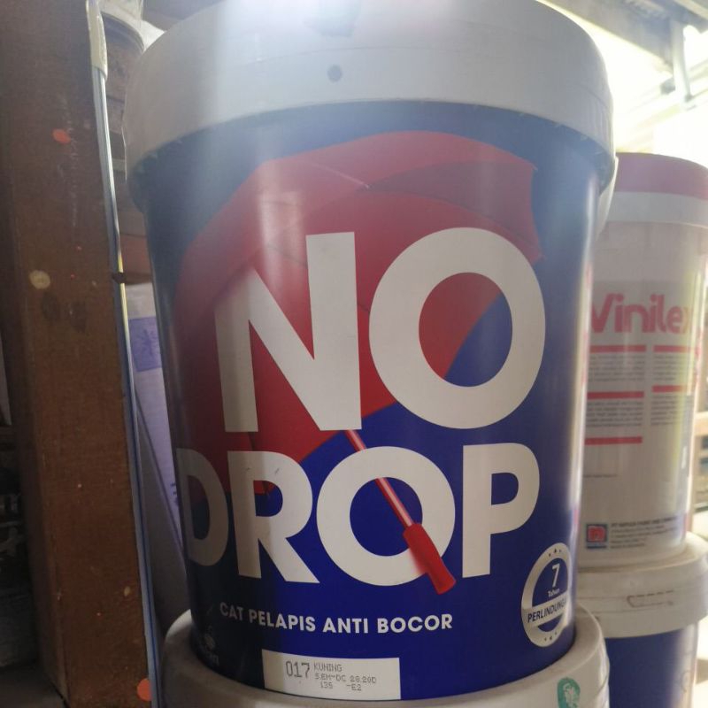 Jual no drop pail 20kg cat pelapis anti bocor waterproofing Nodrop avian | Shopee Indonesia