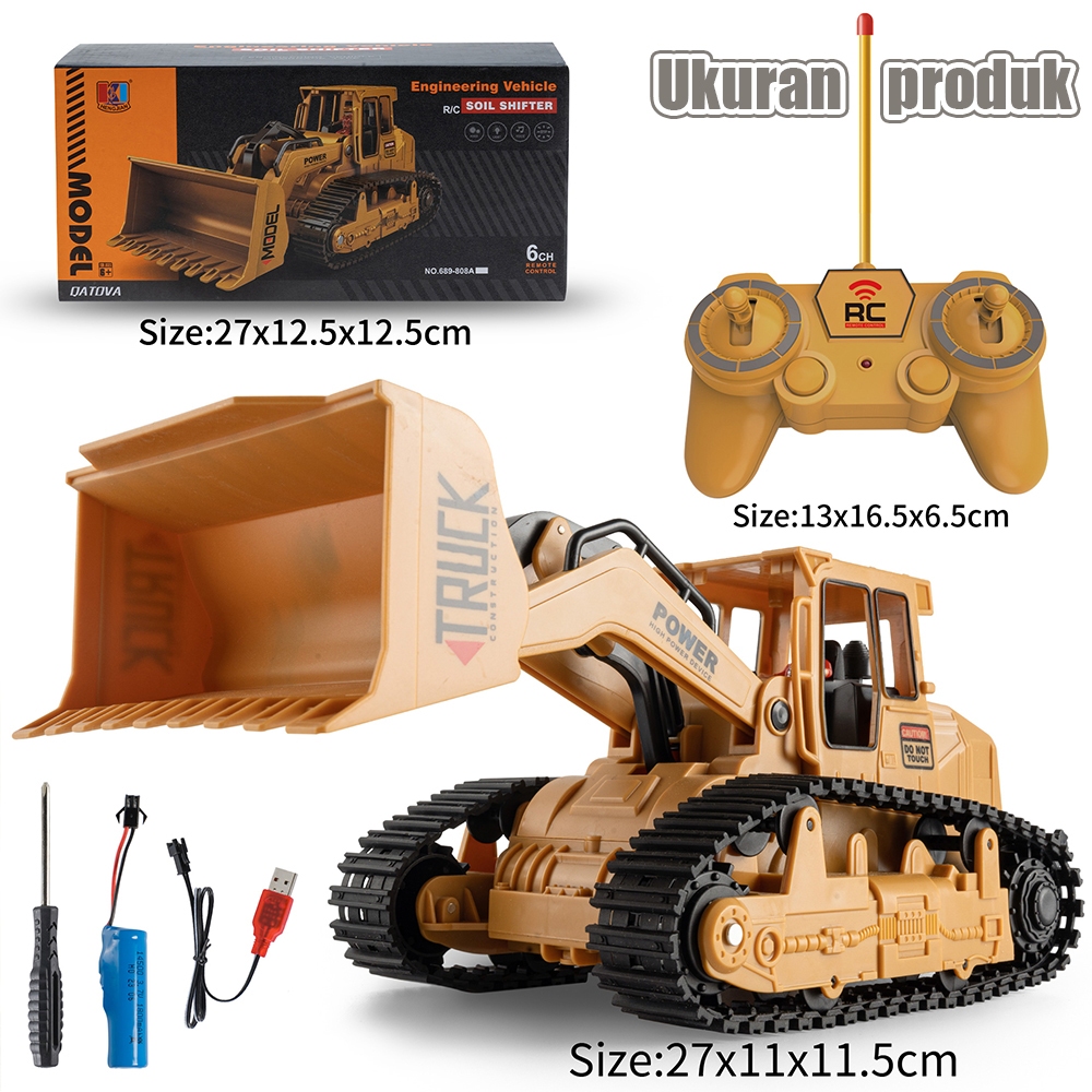 Jual Wetech Mainan Truck Remote Control 9 Channel 2.4Ghz Excavator ...