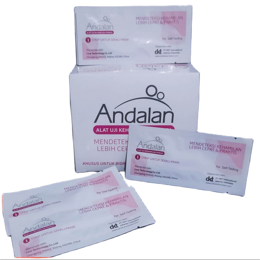 Jual ( TERMURAH ) GROSIR BOX Test Pack Andalan Strip Murah Putih | Tes ...