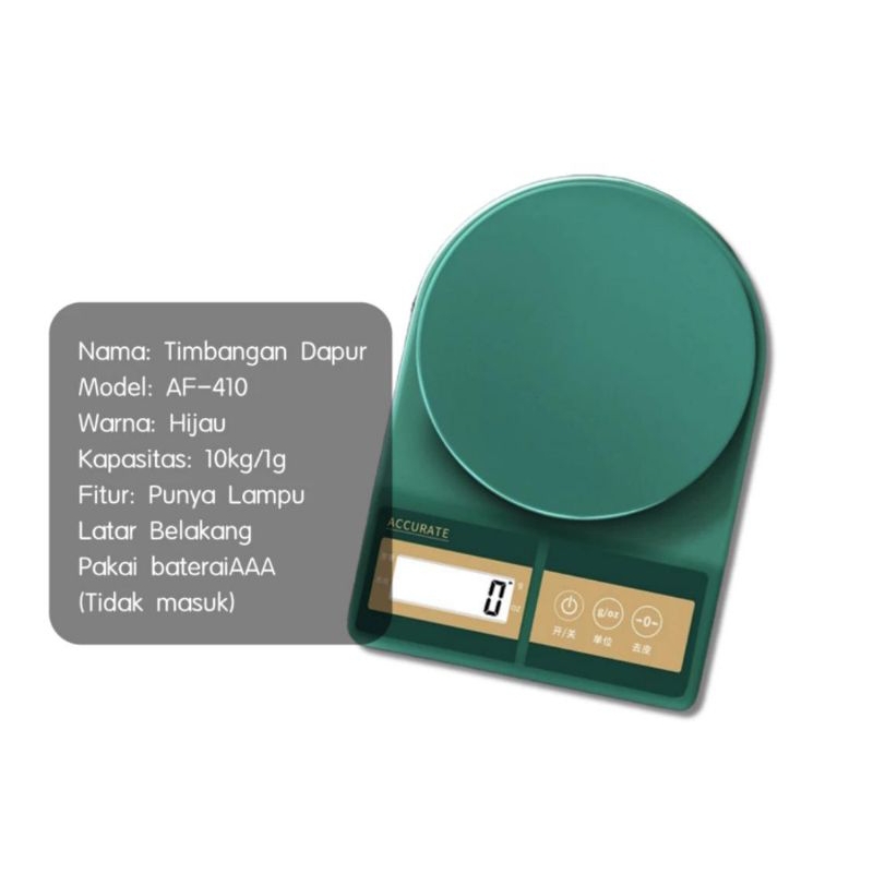 Jual Timbangan digital hijau | Shopee Indonesia