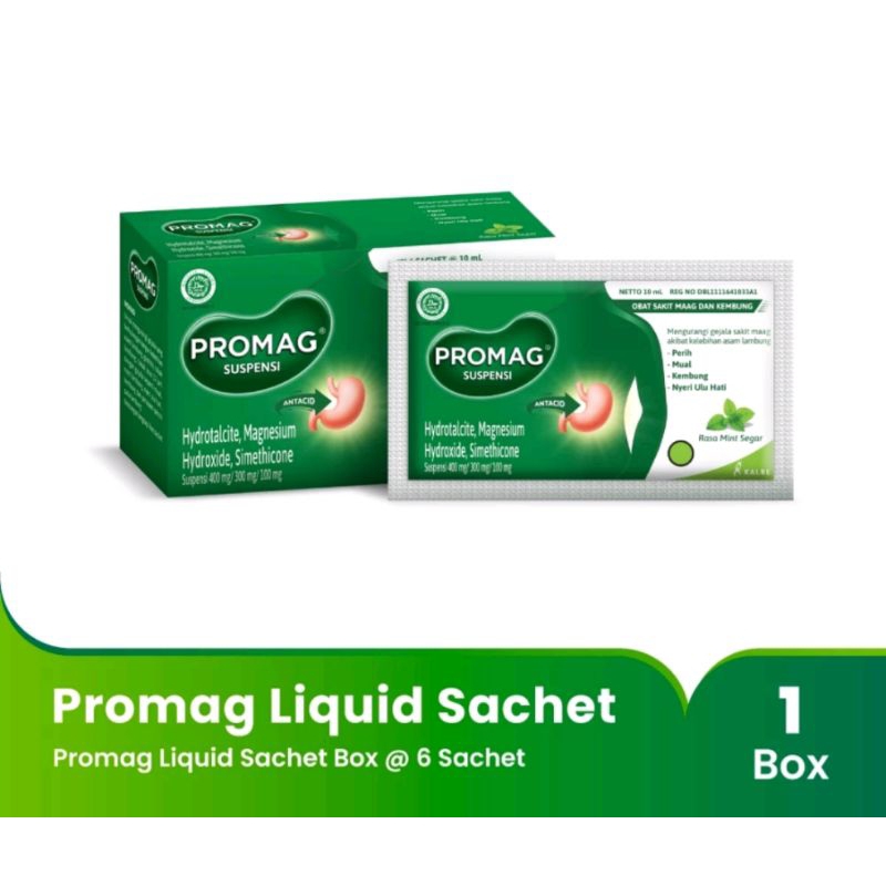 Jual Promag Suspensi Cair Sachet 7 ml | Shopee Indonesia