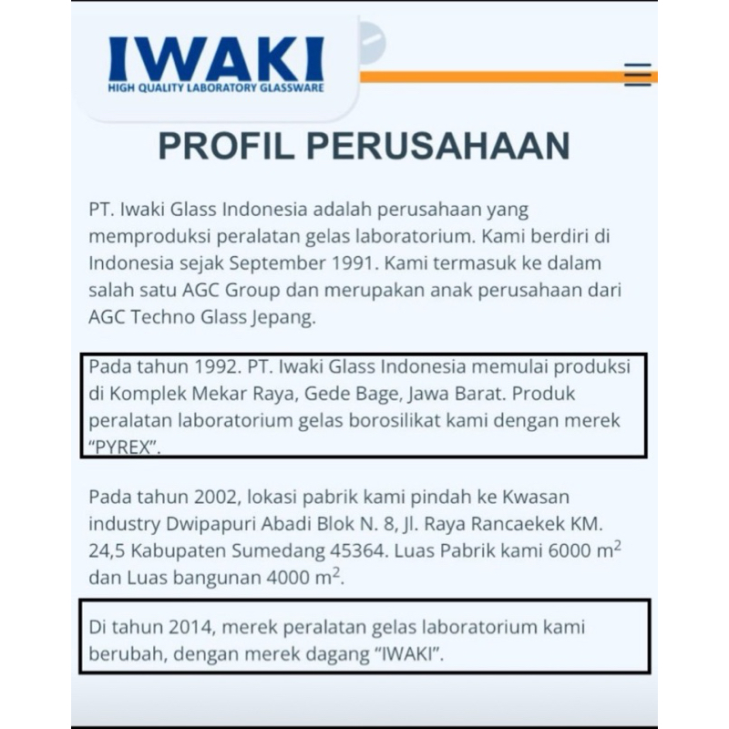 Jual Tabung Reaksi IWAKI PYREX Test Tube PYREX IWAKI Dengan Tutup Ulir ...