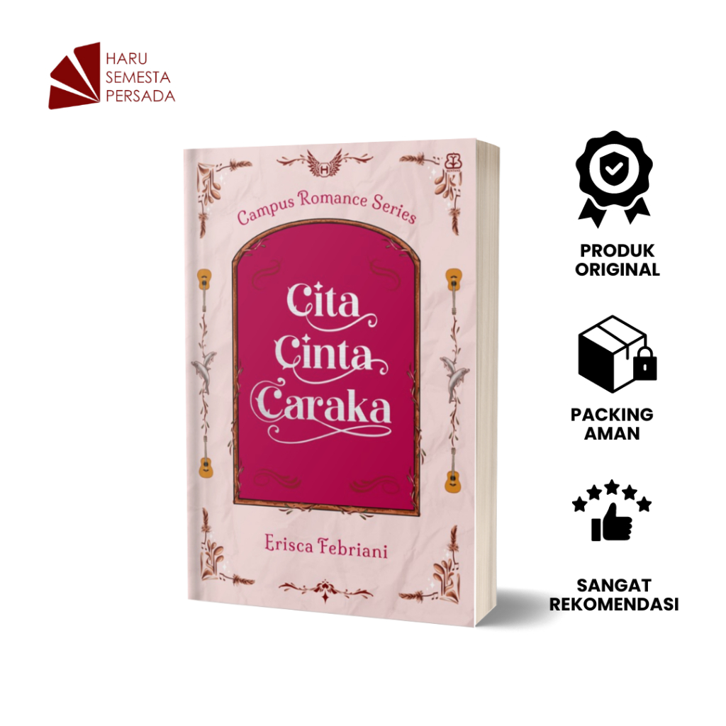 Jual NOVEL CITA CINTA CARAKA - Erisca Febriani - Bentang | Shopee Indonesia
