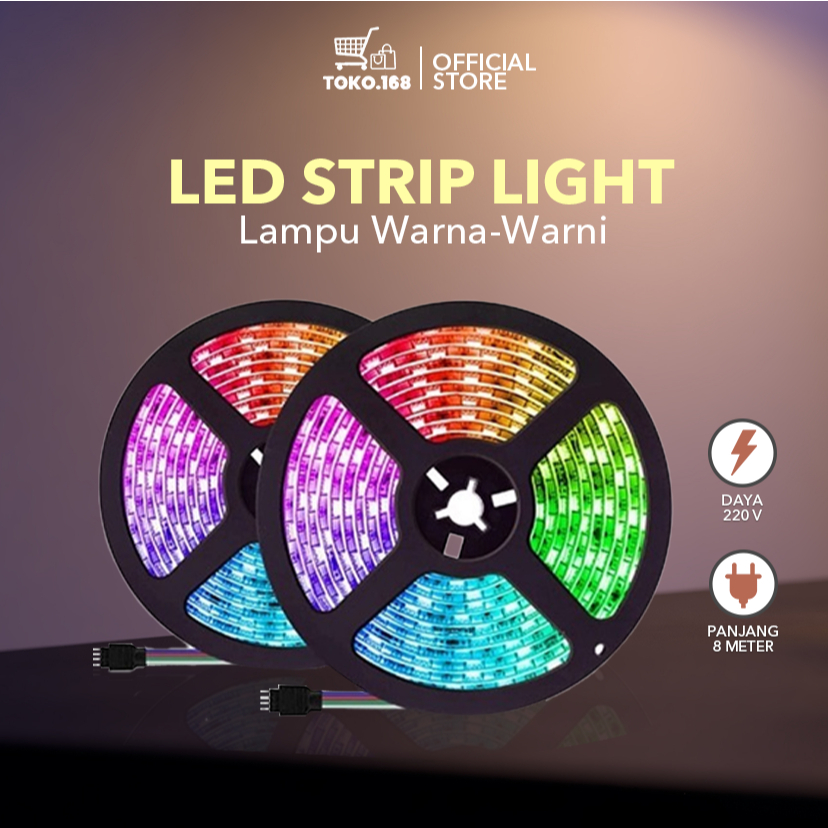 Jual Lampu LED Strip / Lampu Selang Warna-Warni / LED Strip 2835 ...