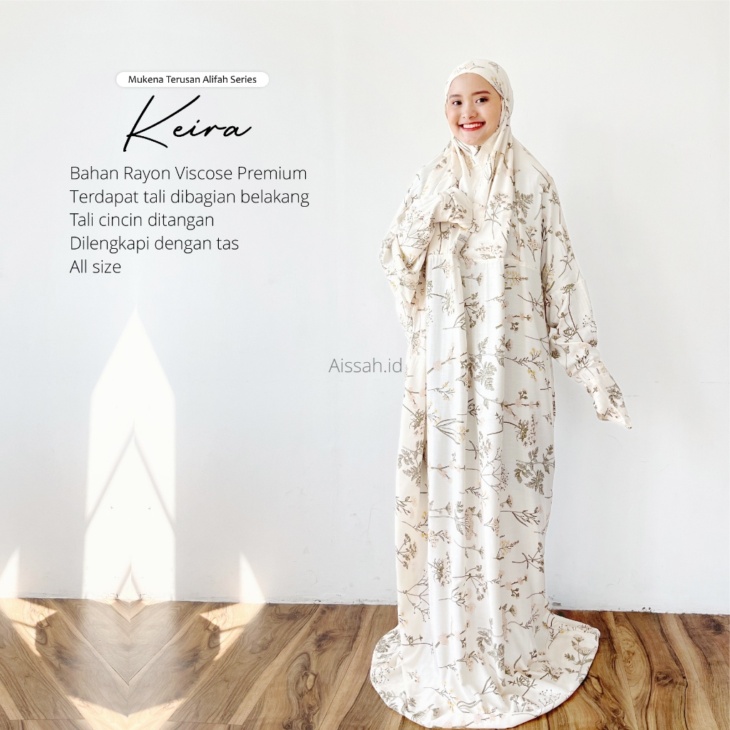 Jual Mukena Dewasa Terusan Motif Alifah Series By Aissah Malang Store ...