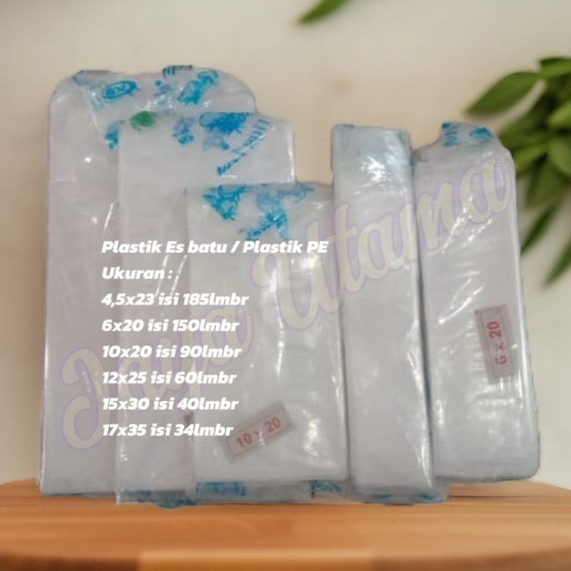 Jual Plastik PE Es Murah / Plastik Es Batu / Plastik PE | Shopee Indonesia